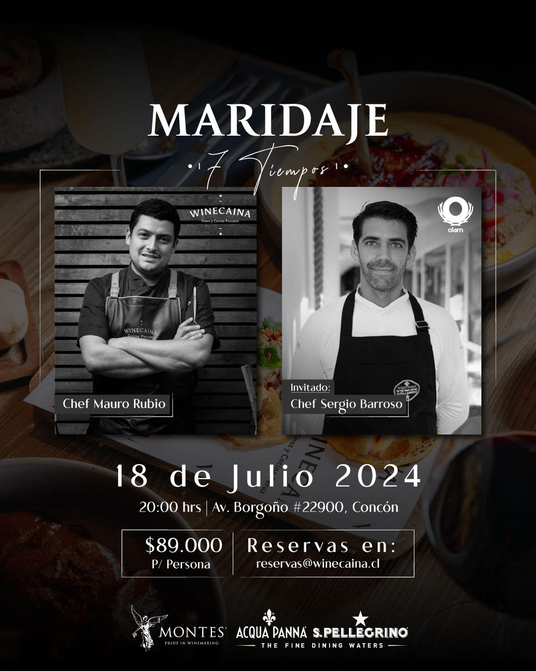 MARIDAJE 7 TIEMPOS – Winecaina
